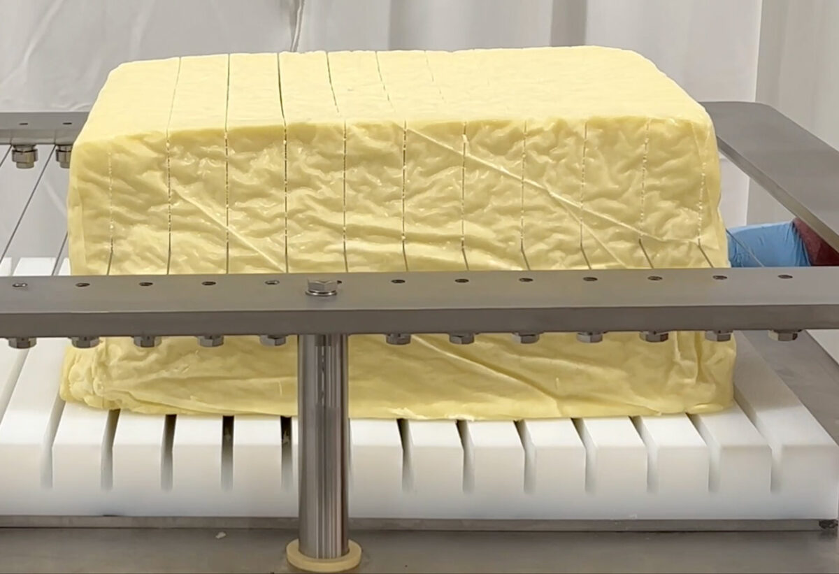 How To Cut Cheese Cubes With A Machine - FoodTools 5-AF