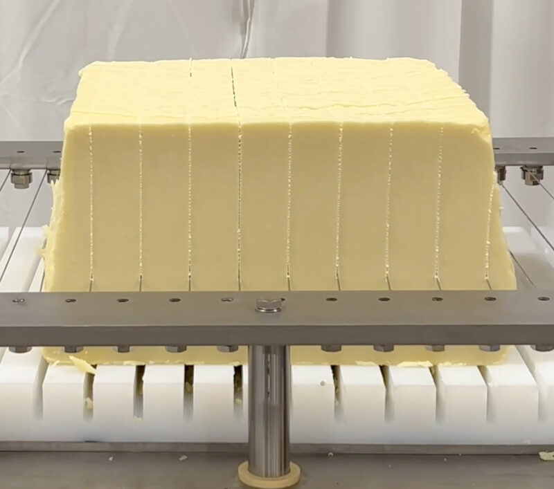 How To Cut Cheese Cubes With A Machine - FoodTools 5-AF